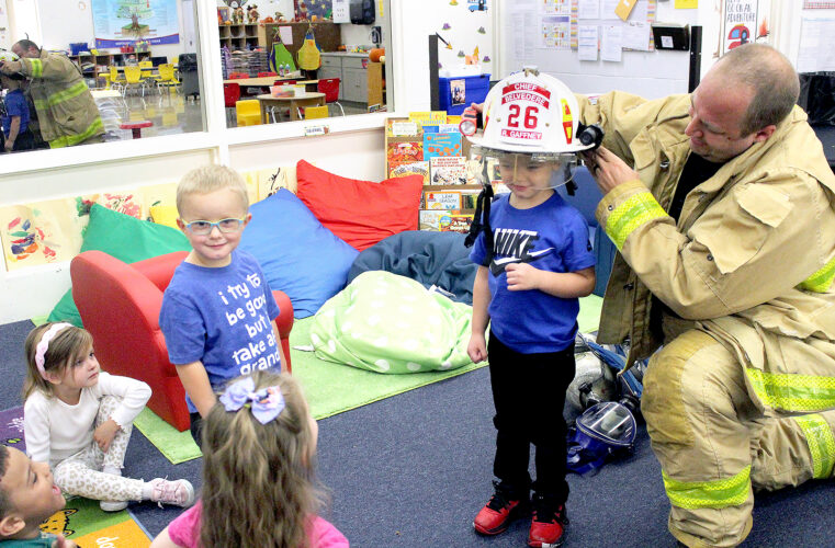 Preschoolers learn fire safety | News, Sports, Jobs - The Herald Star